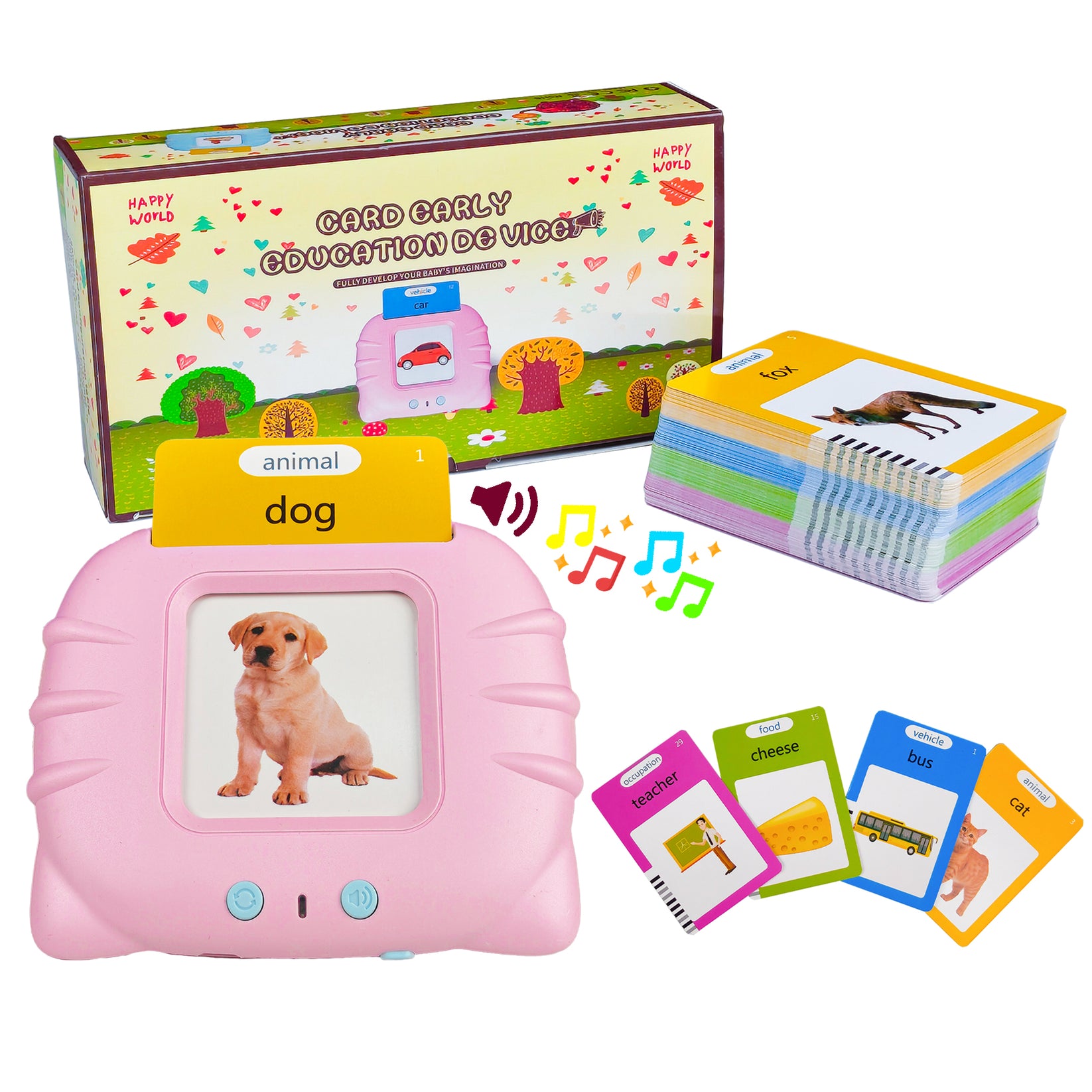 Talking Flash Cards for Kids – Toypediya